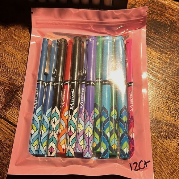 Pilot | Office | Pilot Precise V5 Deco Collection Extra Fine Point 5mm ...